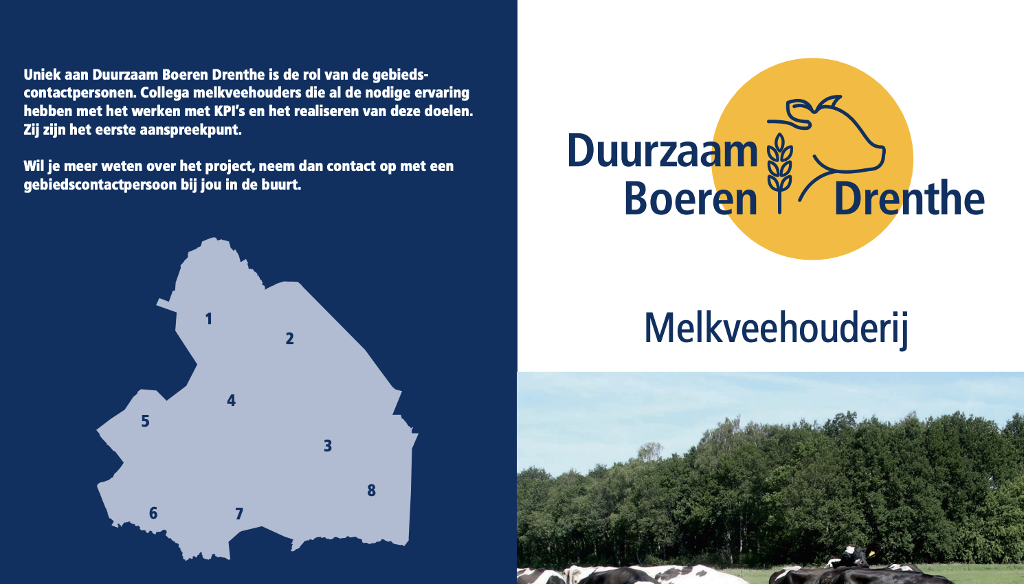 Folder Duurzaam Boeren Drenthe | Provincie Drenthe
